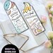 Printable Coloring Bookmarks BUNDLE, Dessert Coloring Book Marks, Kids ...