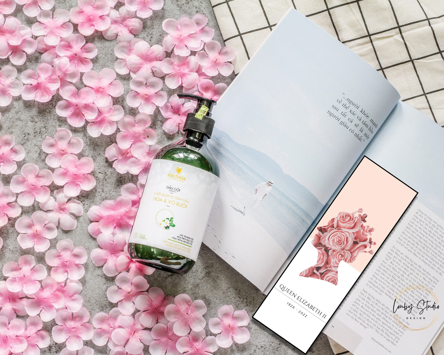 Queen Elizabeth Printable Bookmarks, Minimalist Book Mark, Floral ...