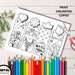 Mothers Day Coloring Bookmarks, Printable Coloring Mothers Day Card ...