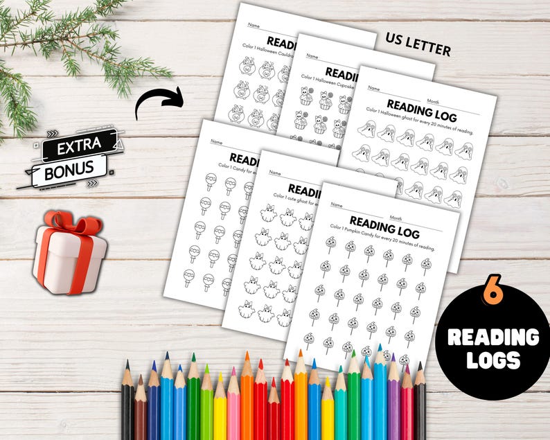 Cozy Halloween Coloring Bookmarks, 24 Spooky Cute Ghost & Creepy ...