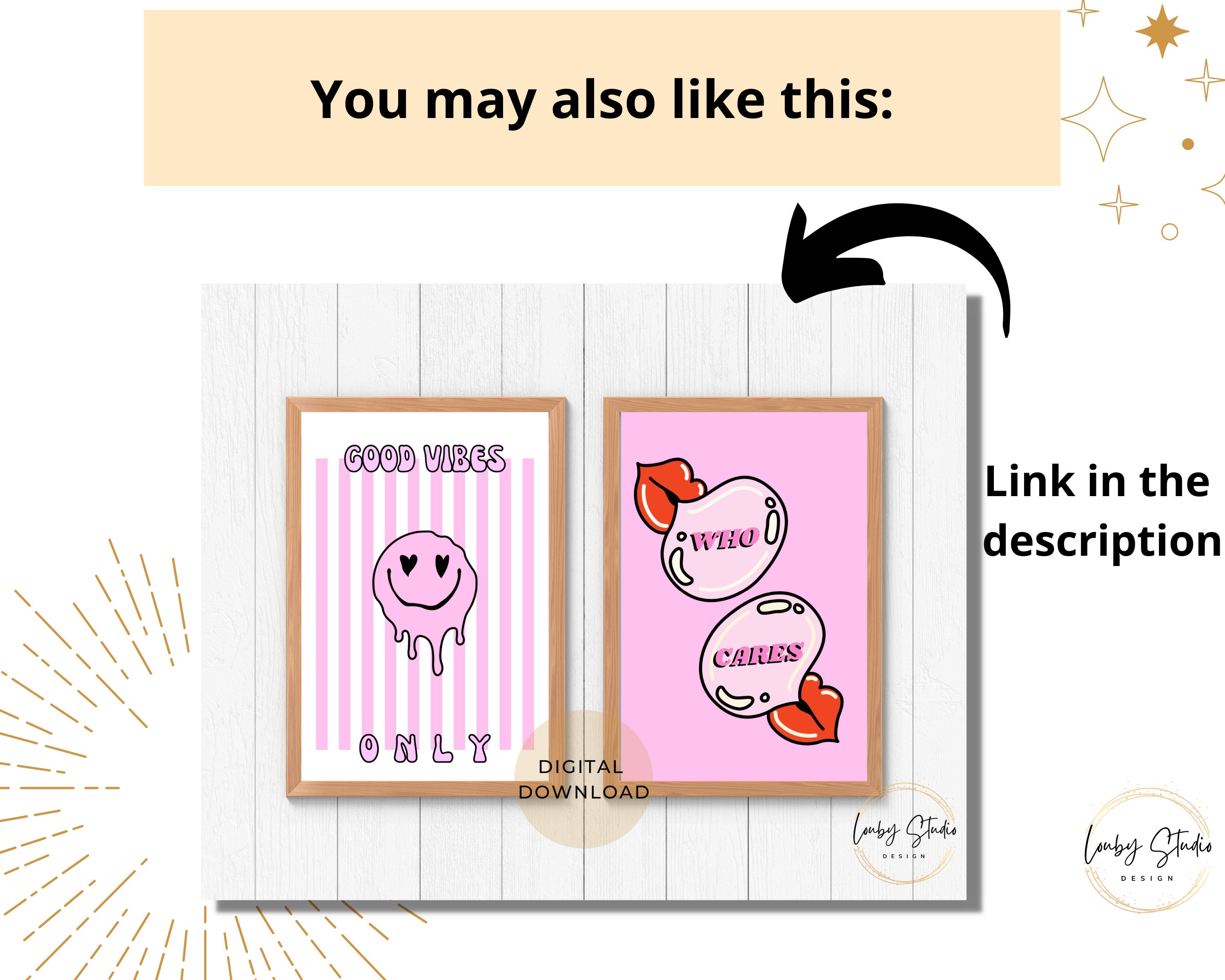 70s Droopy Melty Smiley Face Good Vibes Only Poster Indie Vsco Funky ...