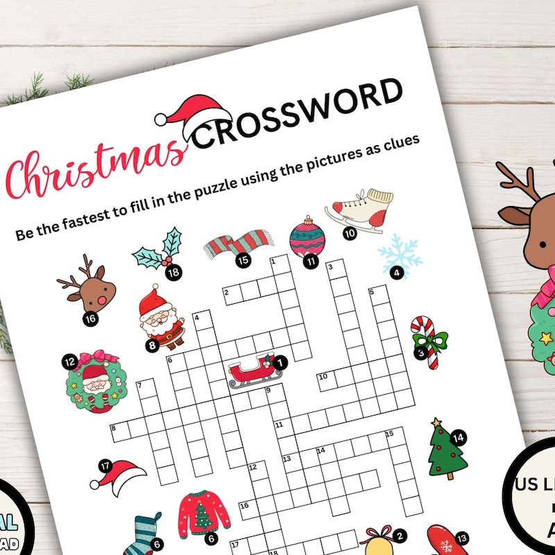 Christmas Games Printable - Etsy