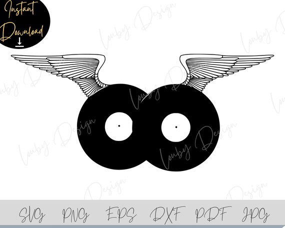 Vinyl Records SVG Music Record Svg Cricut Silhouette Vinyl | Etsy