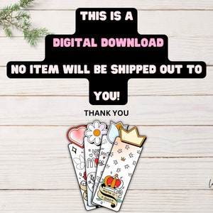 Mothers Day Coloring Bookmarks, Printable Coloring Mothers Day Card ...