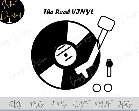Turntable Record Player SVG Vinyl Record Svg Vinyl Player - Etsy