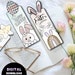 Easter Coloring Bookmarks BUNDLE, Printable Easter Eggs Coloring Pages ...