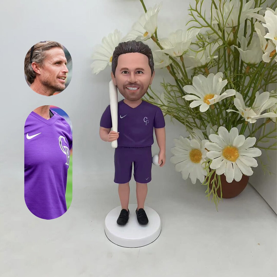 Custom Golf Bobblehead: Personalized Polymer Clay Figurine - Etsy