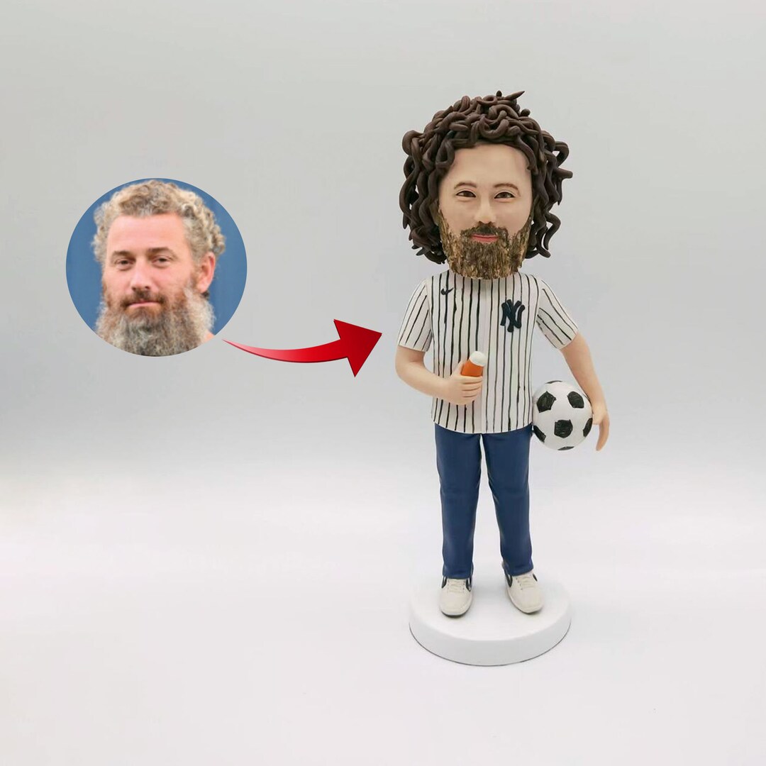 Personalized Custom Football Player Bobbleheadspersonalized Gifts for ...