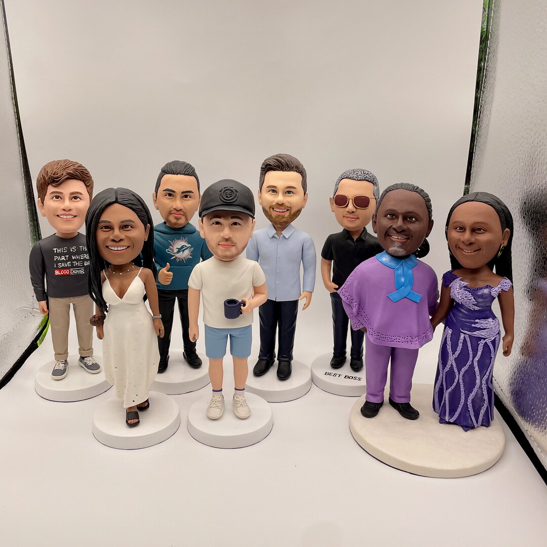 Buy Custom Personalized Bobble Head Doll, Company Employee Bobble Head ...