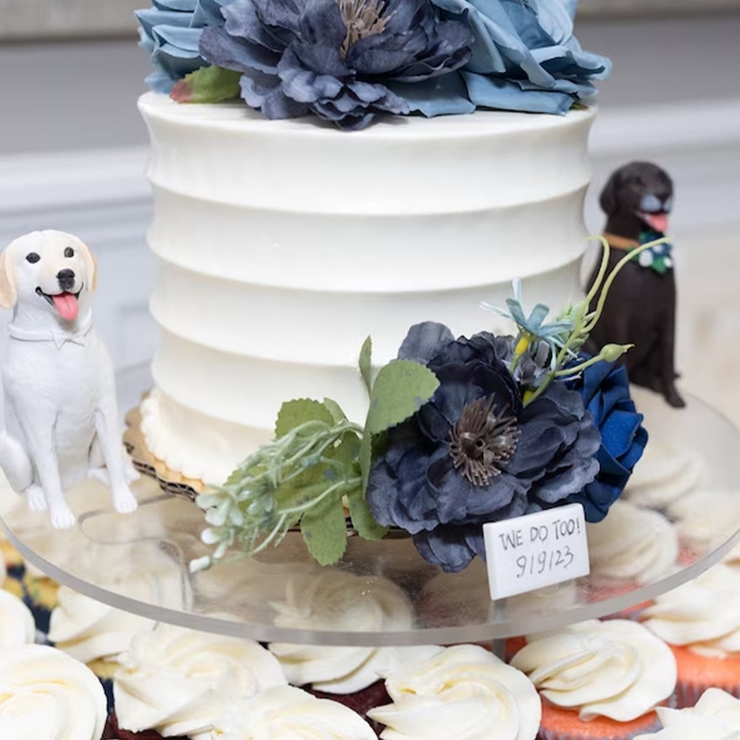 Pet Cake Decorating Topper, Dog Cake Decorating, Dog Wedding Cake ...