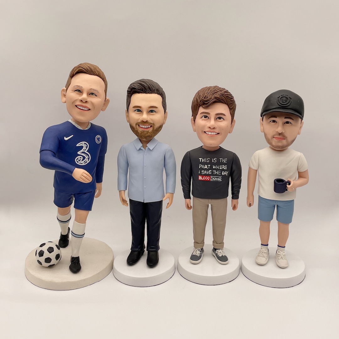 Custom Personalized Bobble Head Doll, Company Employee Bobble Head Doll ...