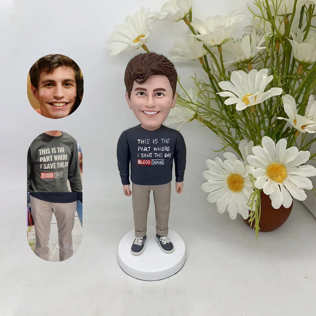 Custom Men Bobbleheads, Custom Group Bobbleheads, Birthday Gifts for ...