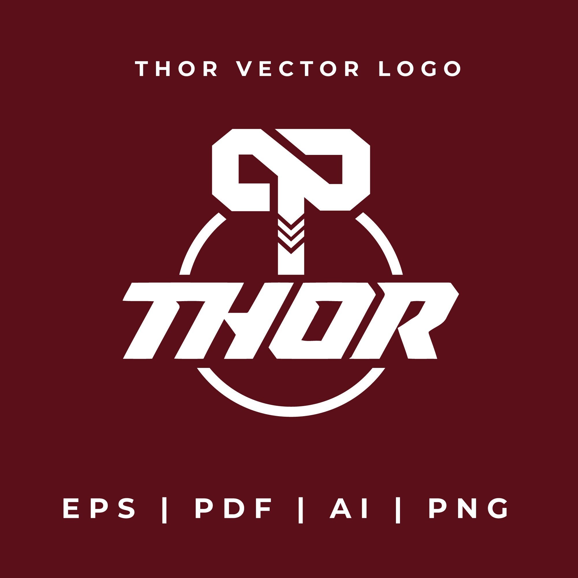Thor Racing Logo Vector