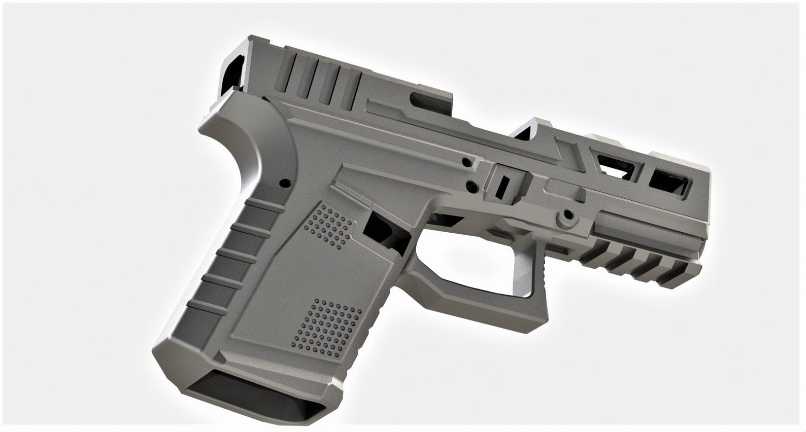 G19 Super Enforced Frame STL 3D Print Files - Etsy