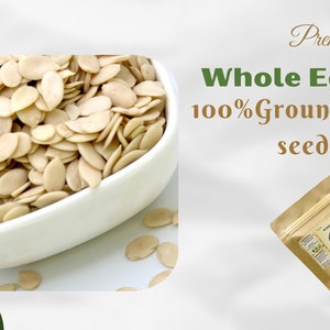 Whole Egusi Fresh Authentic Hand Peeled Nigeria Egusi | Whole Melon ...