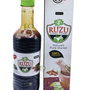 RUZU Herbal Bitters Natures Pure Marvel 500ml 16.9 Fl Oz - Etsy