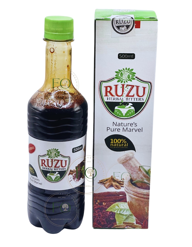 RUZU Herbal Bitters Natures Pure Marvel 500ml 16.9 Fl Oz - Etsy