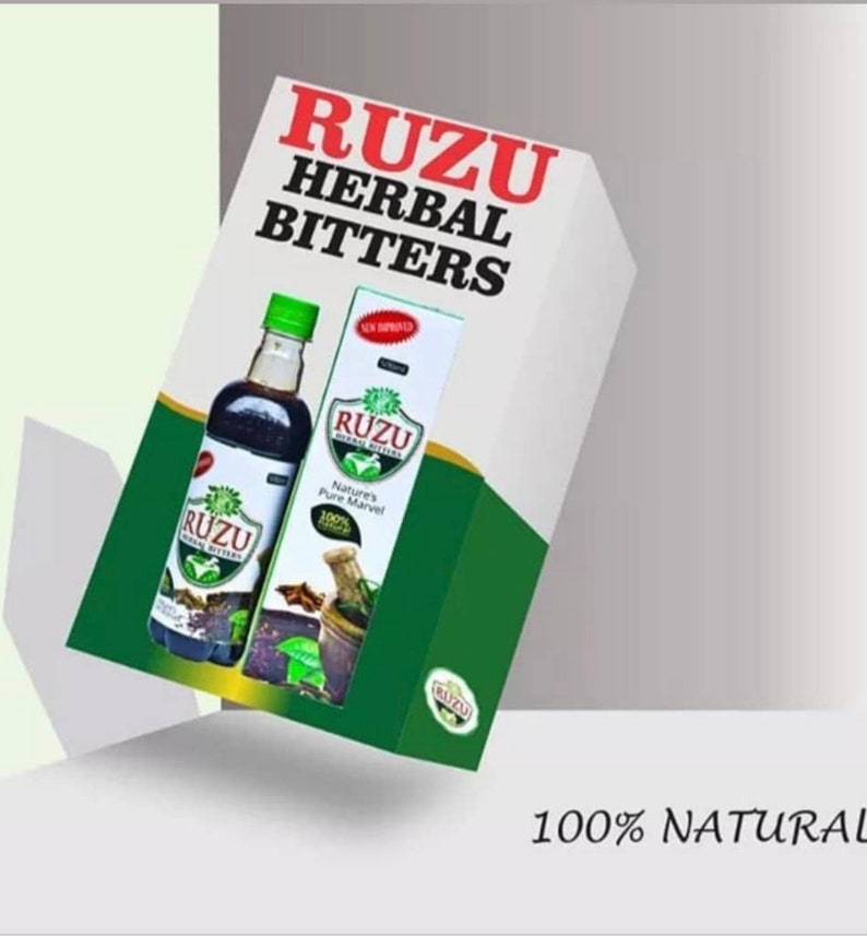 RUZU Herbal Bitters Natures Pure Marvel 500ml 16.9 Fl Oz - Etsy