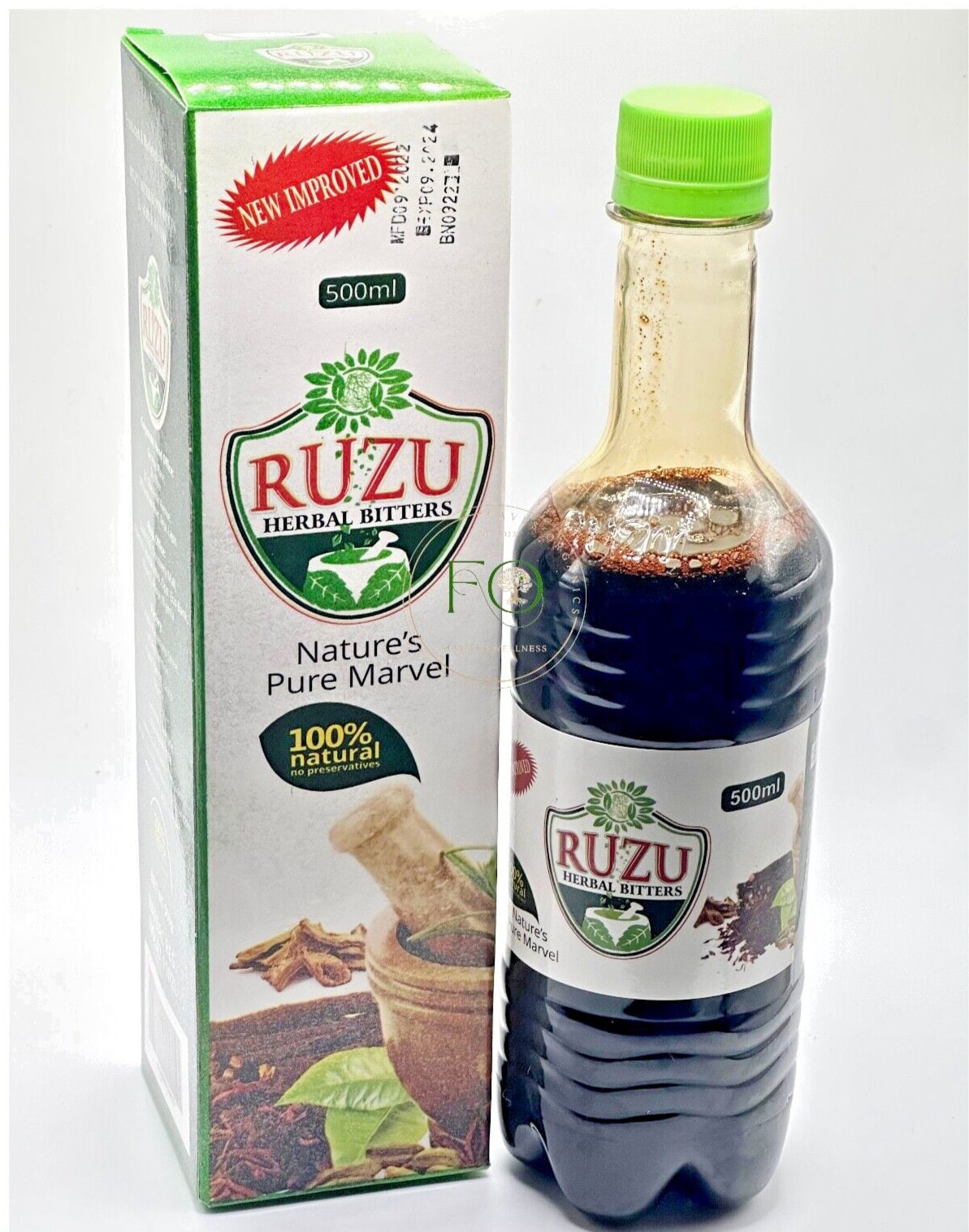 RUZU Herbal Bitters Natures Pure Marvel 500ml 16.9 Fl Oz - Etsy