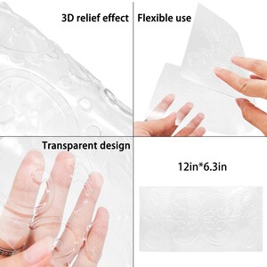 Fondant Texture Sheet Set, Cake Decorating Tools, Clay Impression Mat ...