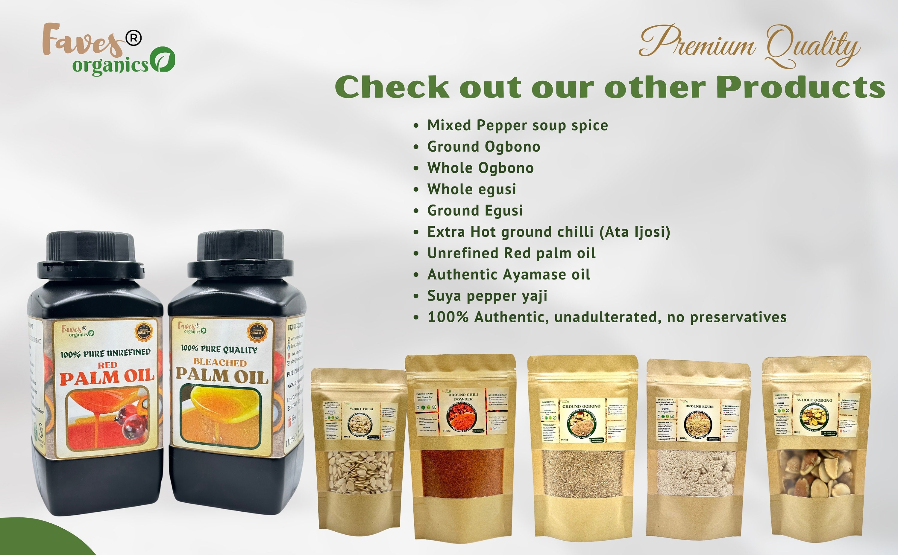 Bleached Palm Oil | Ofada Oil | Ayamase Oil | 100% PURE QUALITY | 1 ...