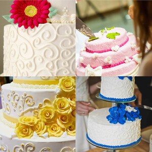 Fondant Texture Sheet Set, Cake Decorating Tools, Clay Impression Mat ...