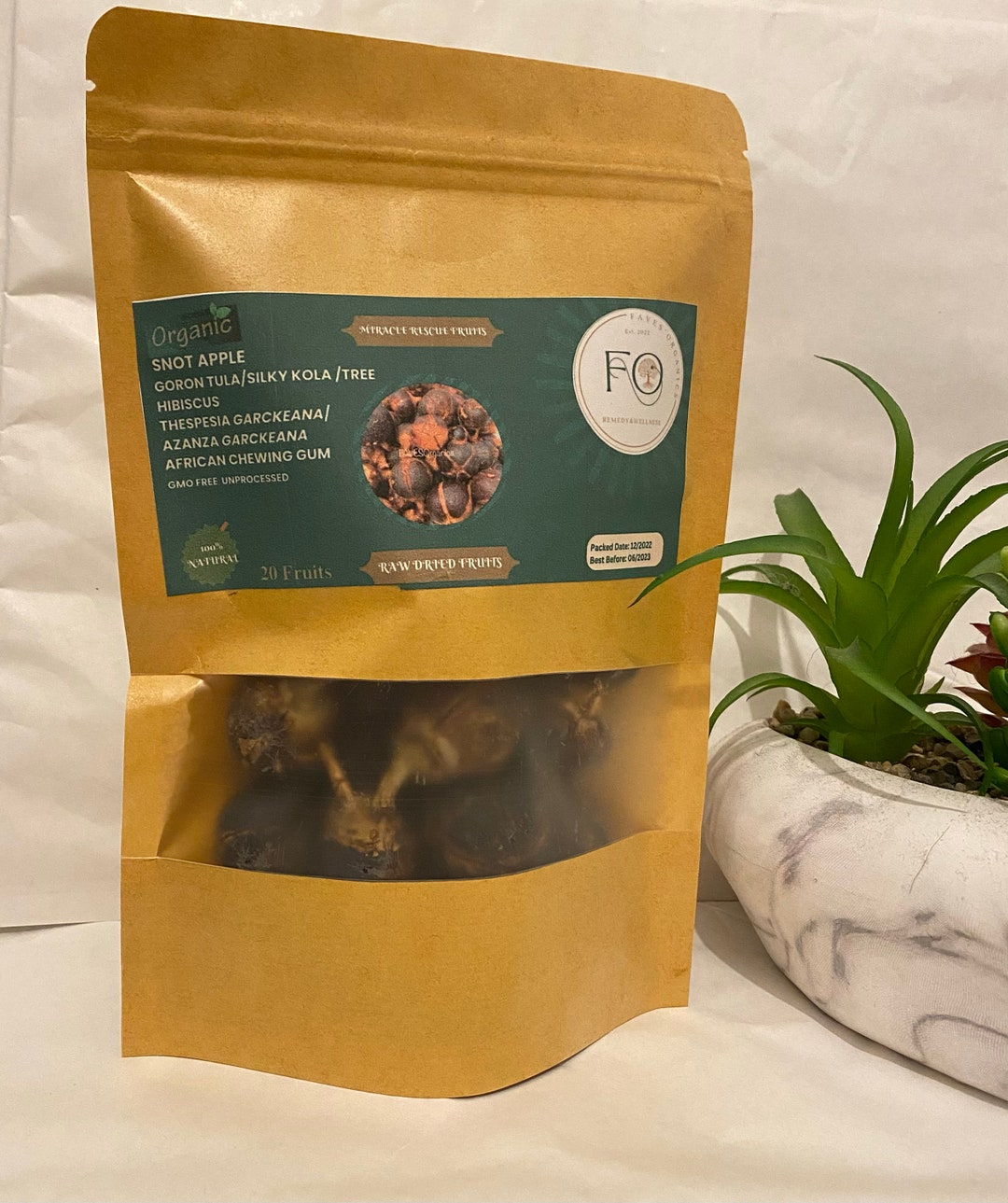 30 Fruits Organic Gorontula Azanza Garckeana Snot Apple Silky Kola ...