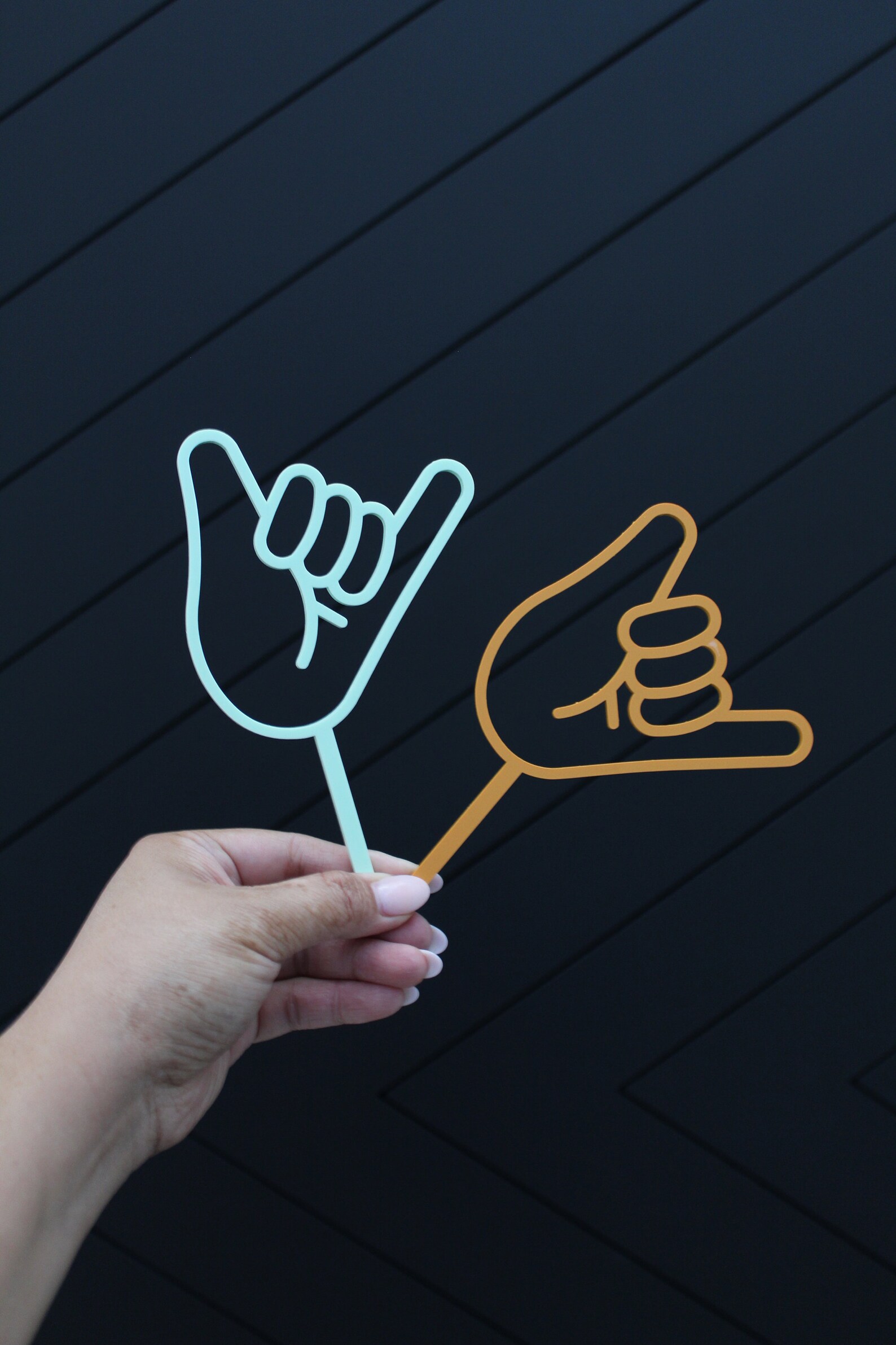 Shaka Hang Loose Surfer Sign | Surf Beach Baby Shower Theme | Surfboard ...