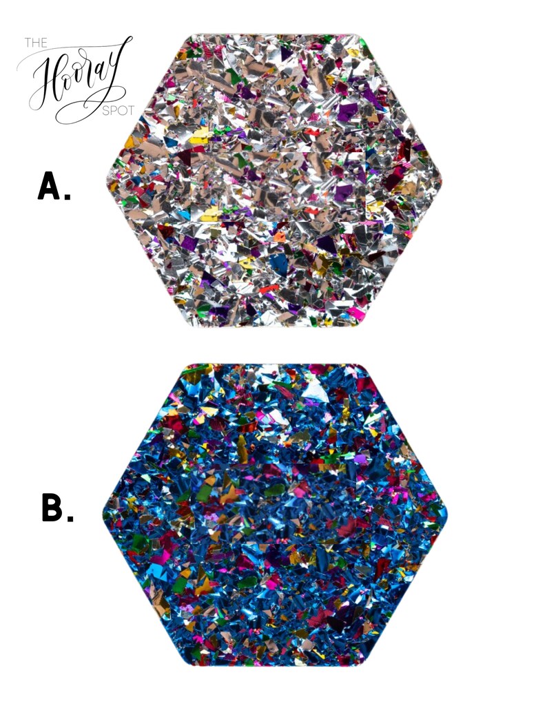 Sparkly Chunky Glitter Number Cake Toppers Modern Happy - Etsy