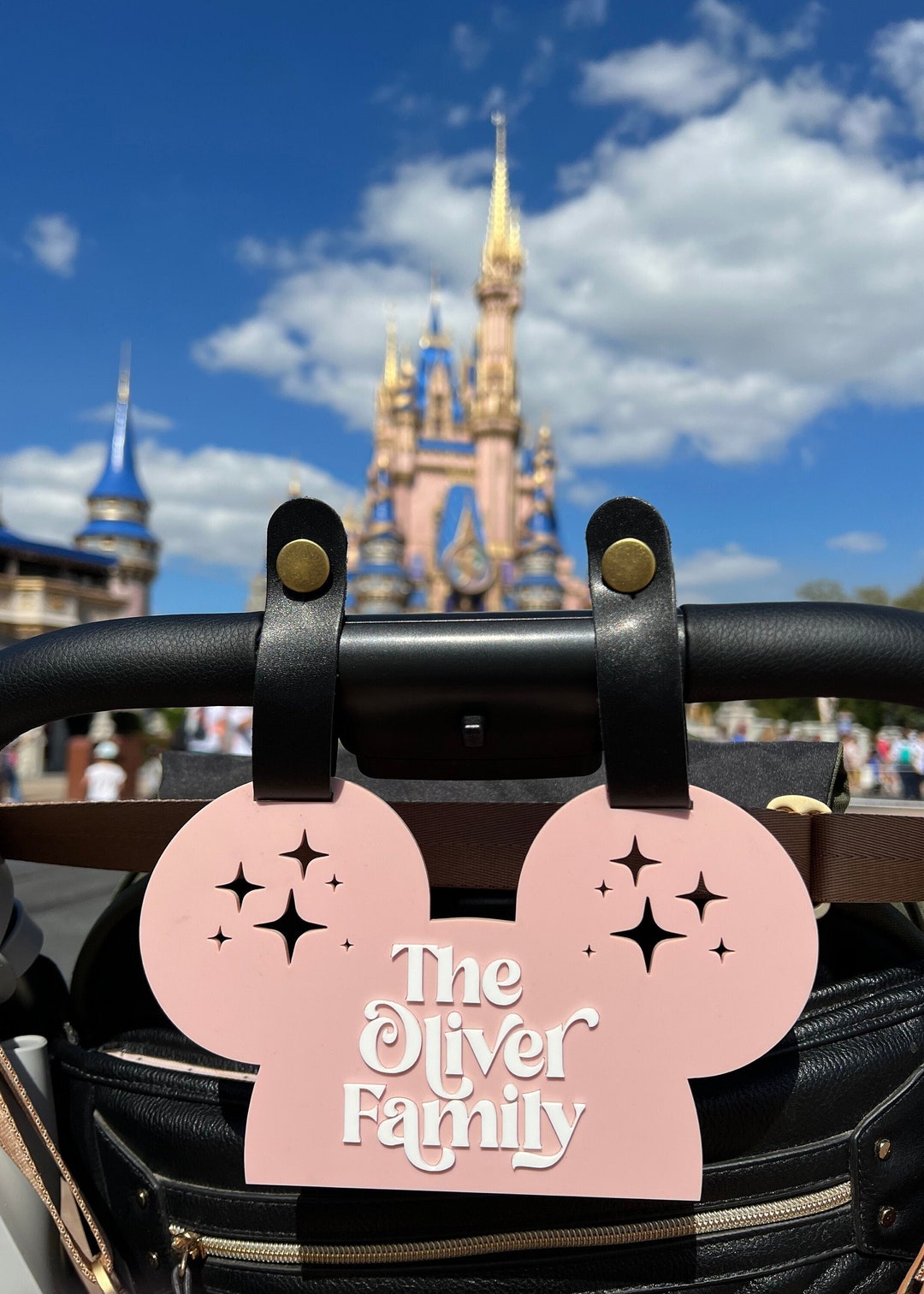 Disney Inspired Personalized Stroller Sign, Mickey Ears Decor, 1st WDW ...