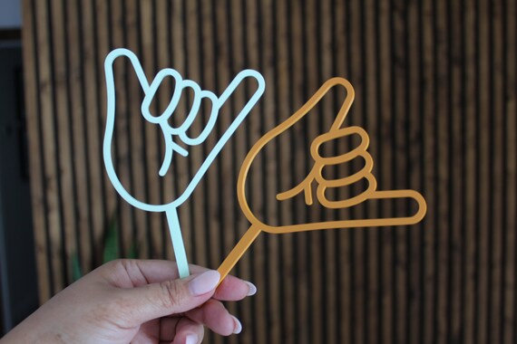 Shaka Hang Loose Surfer Sign Surf Beach Baby Shower Theme - Etsy