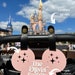 Disney Inspired Personalized Stroller Sign, Mickey Ears Decor, 1st WDW ...