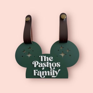 Disney Inspired Personalized Stroller Sign, Mickey Ears Decor, 1st WDW ...
