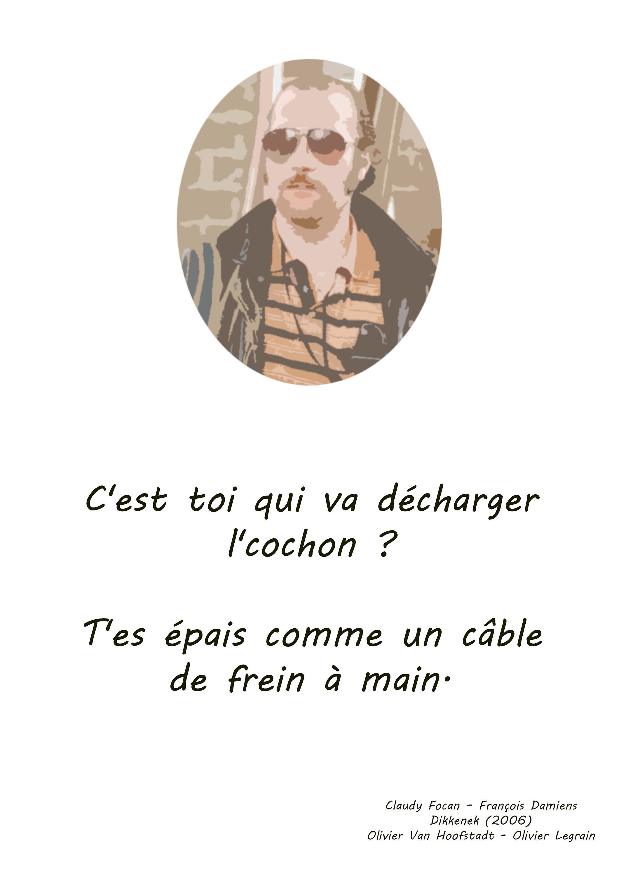 Dikkenek Claudy Focan - Etsy