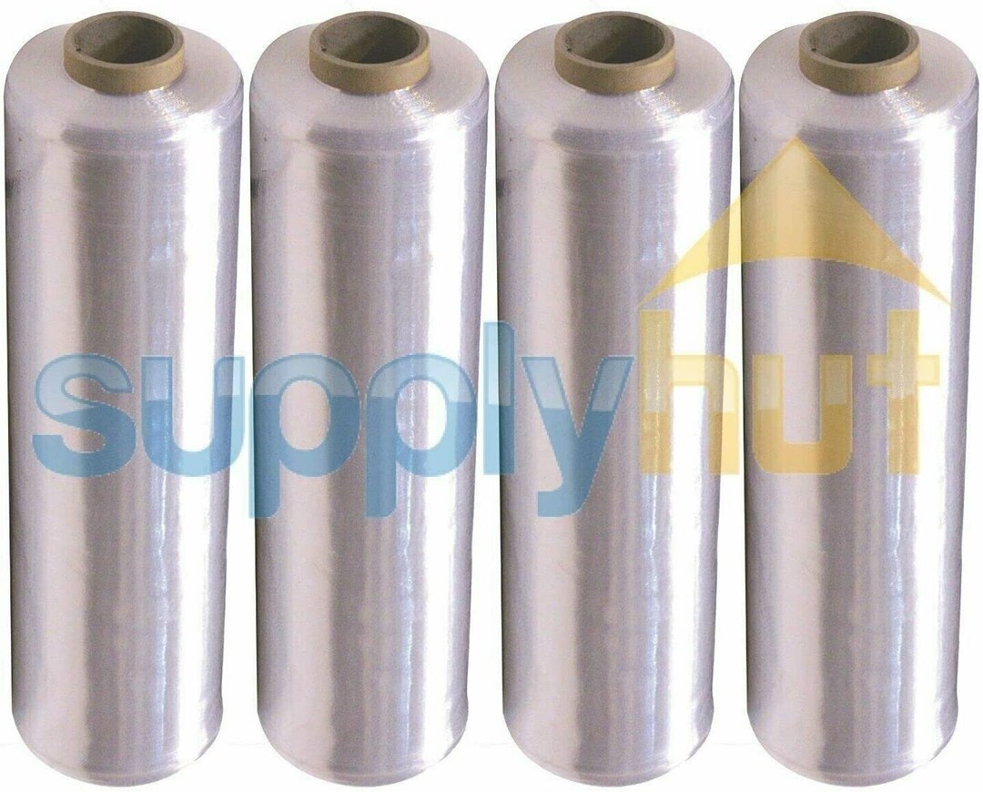 18 X 1500' 40 Gauge With 100 Gauge Equivalent 4 Rolls Pallet Wrap ...