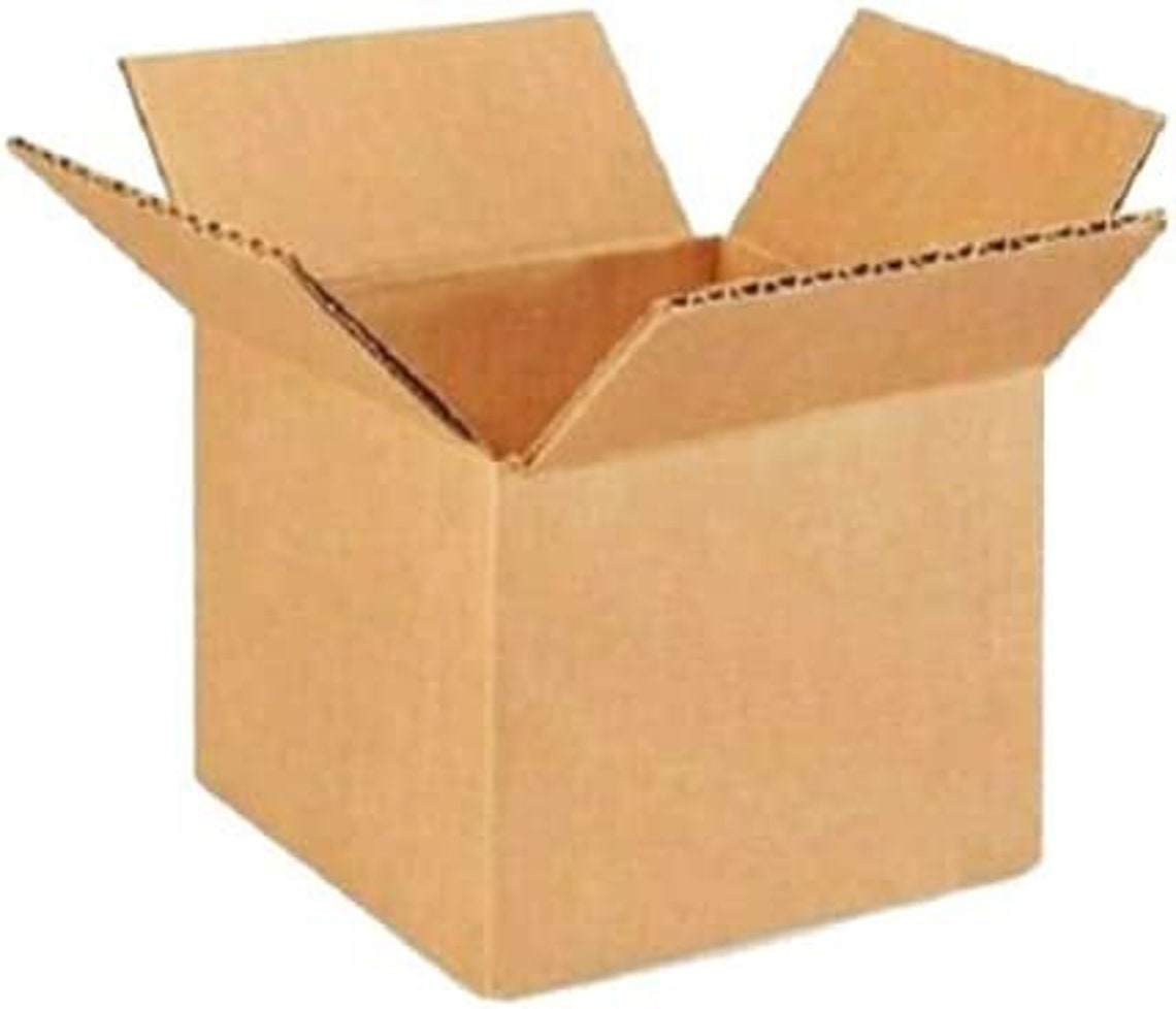 25 6x6x4 Cardboard Paper Boxes Mailing Packing Shipping Box - Etsy
