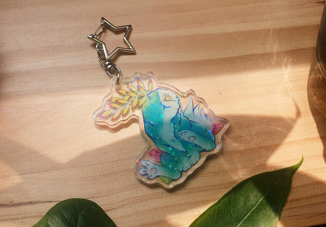 Zelda Blupee - Holographic Acrylic Keychain - Breath of the Wild and ...