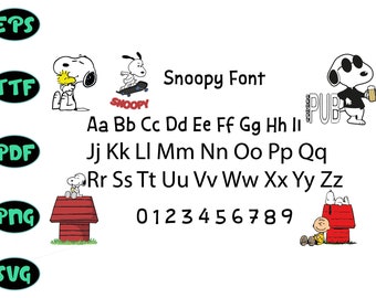 Charlie Brown Font Svg - Etsy Singapore