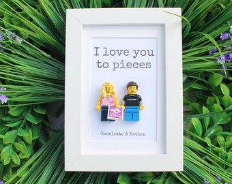 Personalised Family Mini Figure Boxframes - Etsy