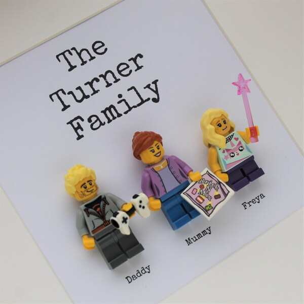 Lego® family frame - Etsy Italia
