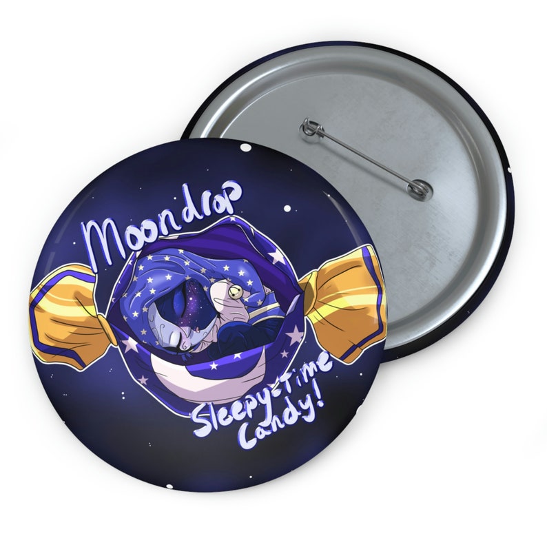 Chibi Moondrop Sleepy-time Candy Pin - Etsy
