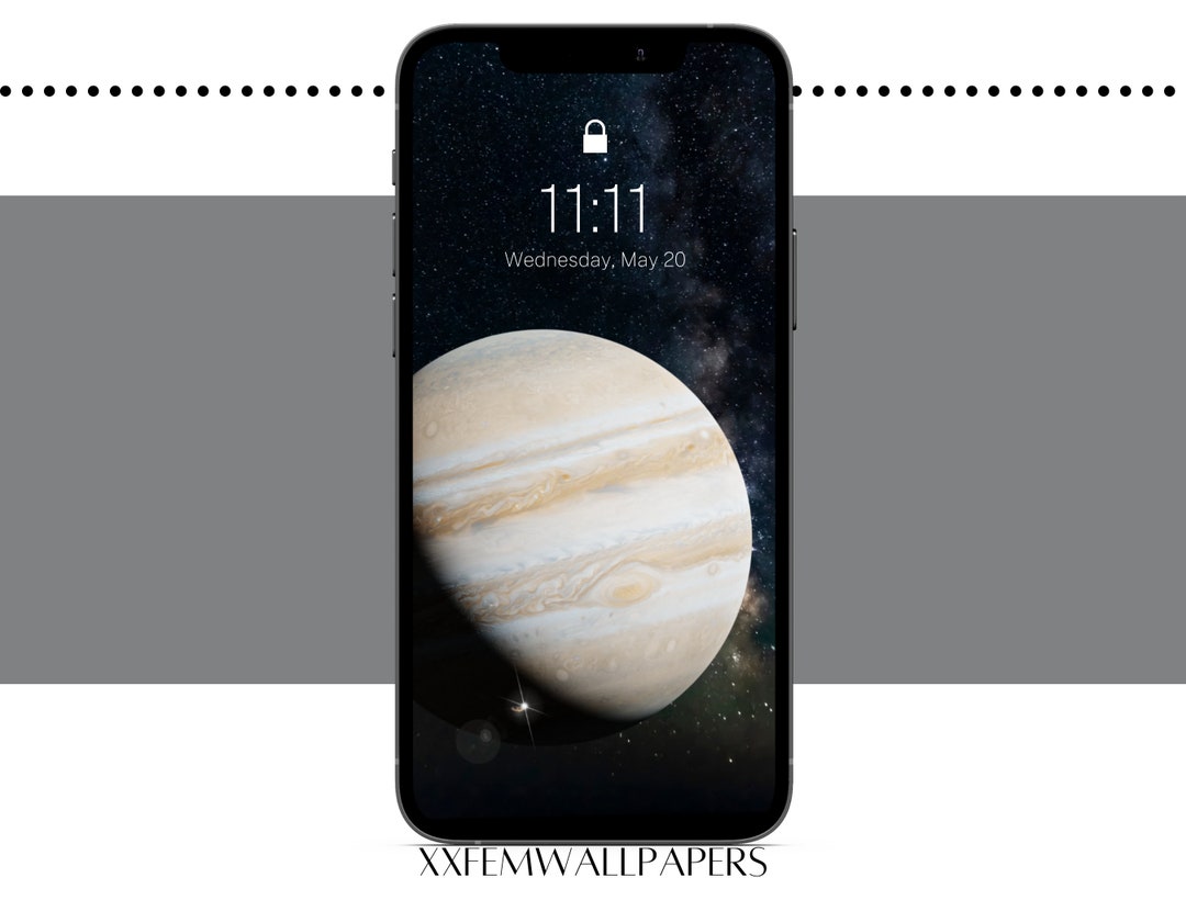 IPhone Wallpaper Jupiter Planet, Space Wallpaper Dark, Close Planet ...