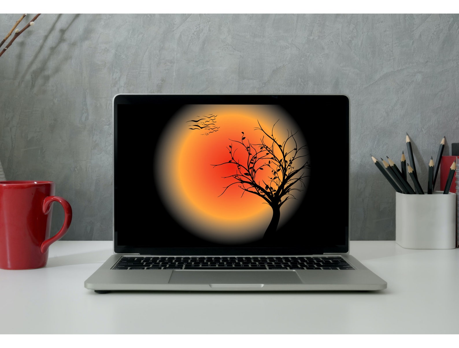 Dark Tree Wallpaper for Iphone Ipad Air Ipad Pro Macbook - Etsy
