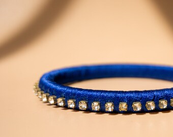 Royal Blue Bangle - Etsy