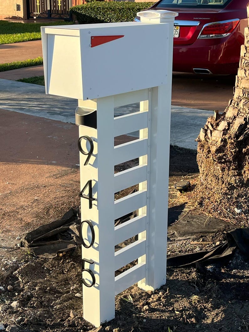 Modern Styled Mailboxes for a Home - Etsy