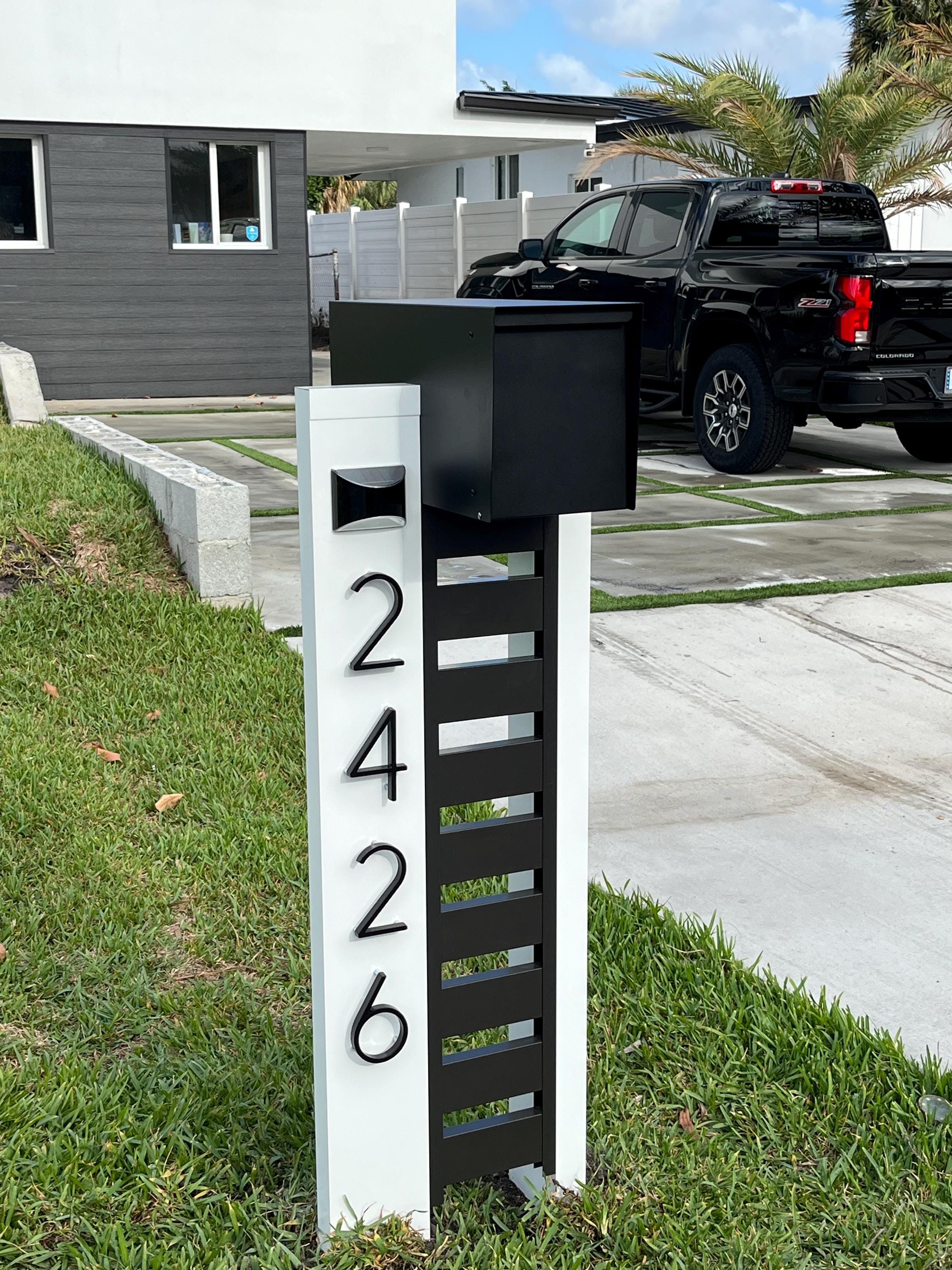 Modern Styled Mailboxes for a Home - Etsy
