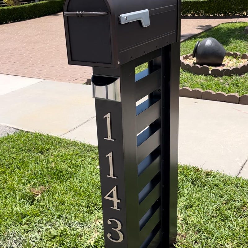 Modern Mailbox - Etsy