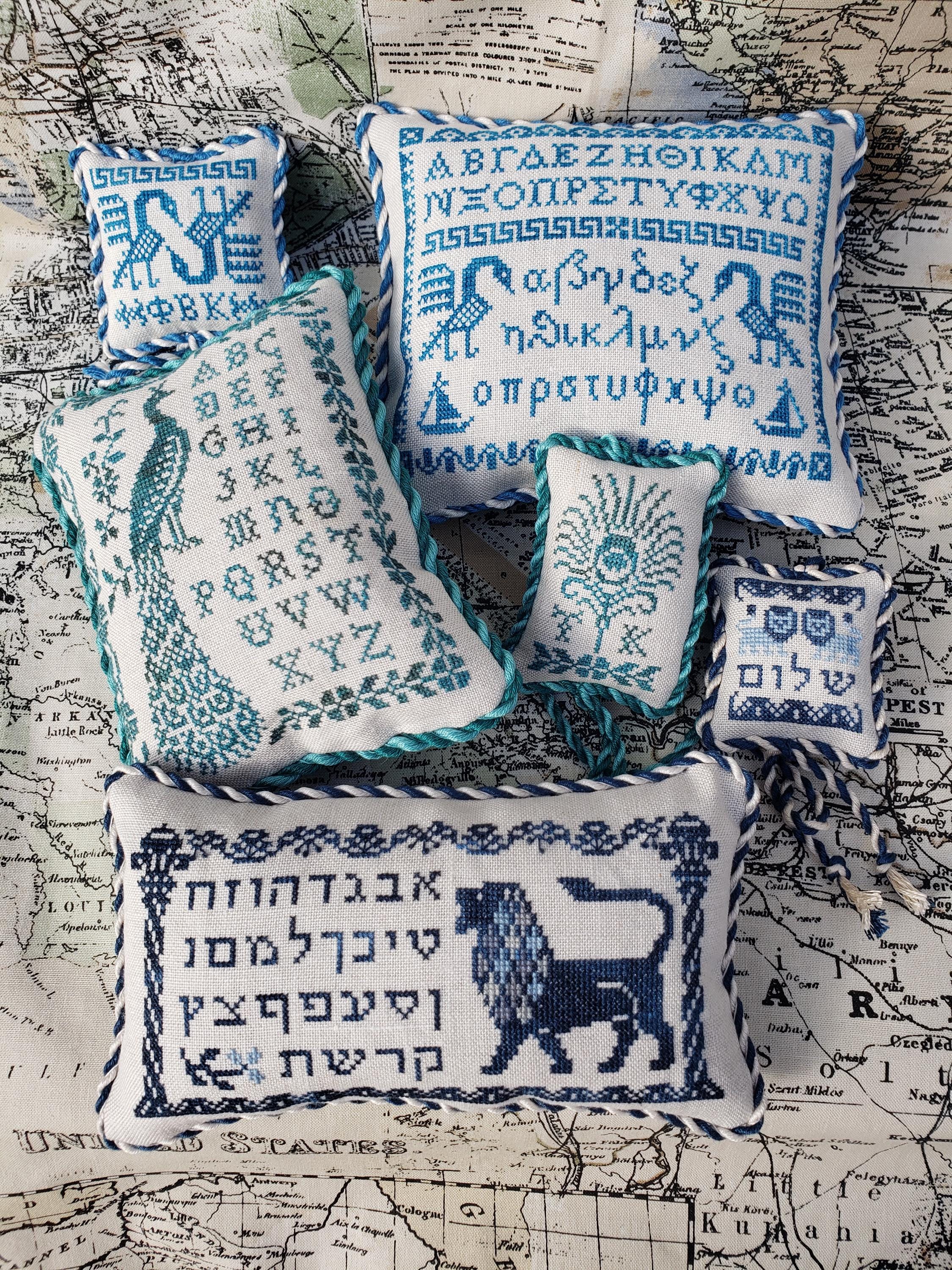 Three Alphabet Primers Charts/patterns for Cross Stitch (PDF) - Etsy