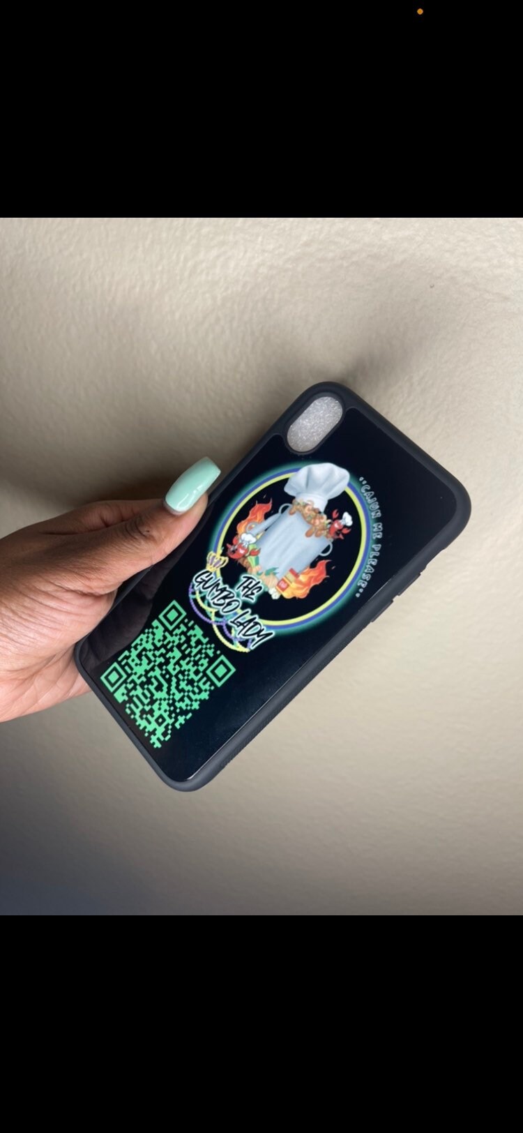 Custom Business Logo QR Code Phone Case - Etsy