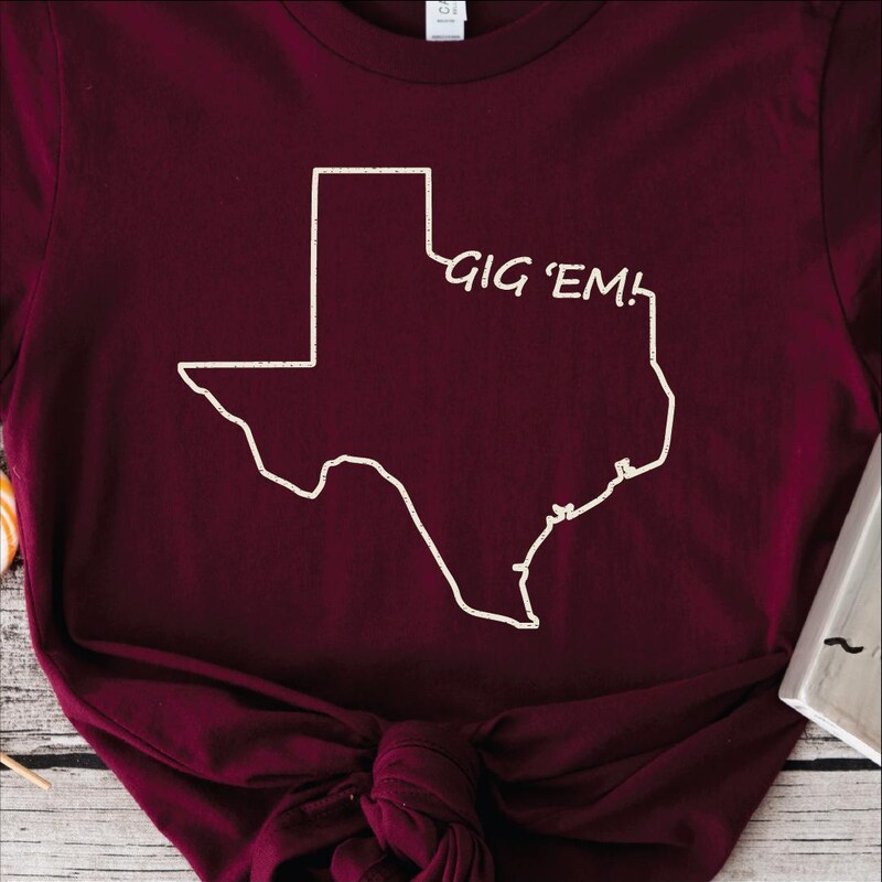 Gig Em Aggies - Etsy